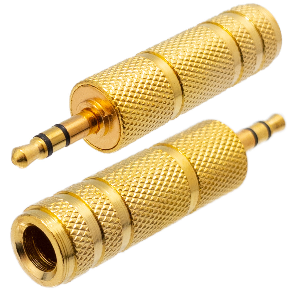 Adaptador Mini Jack 3,5mm Estéreo Macho a 6,35 mm Hembra – TiendaCables