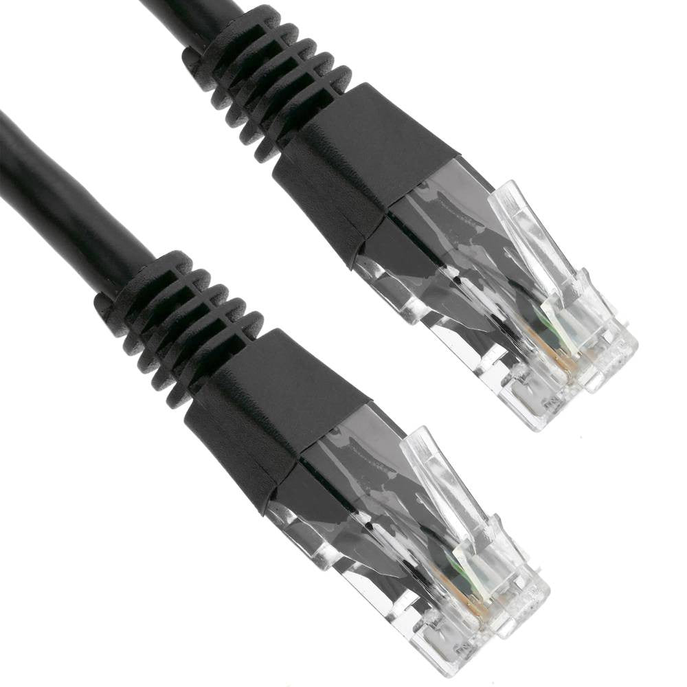 Cable Rj45 Cat6a U/utp Negro 5 Metros Cables – TiendaCables