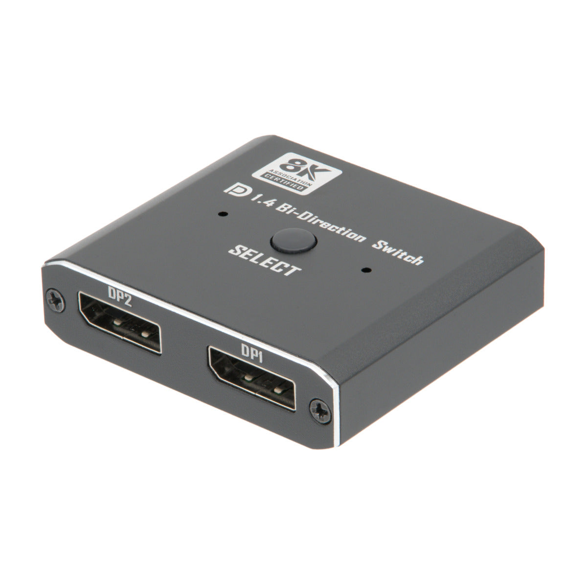Switch DisplayPort Bidireccional 1x2 (no Splitter) / 2x1 4K@60Hz ...