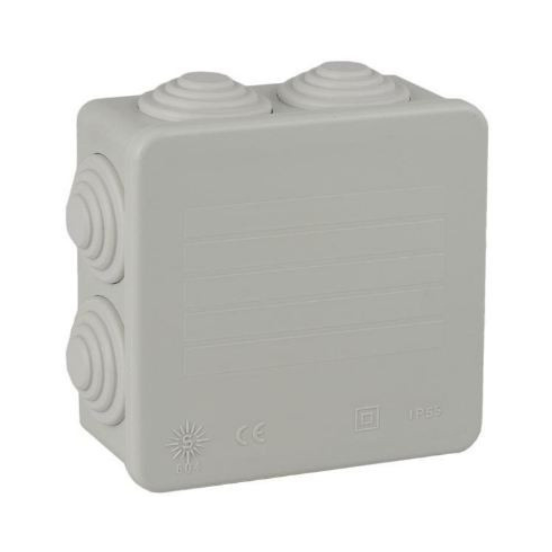 Caja Estanca 80x80x40mm 7 Conos Instalación – TiendaCables