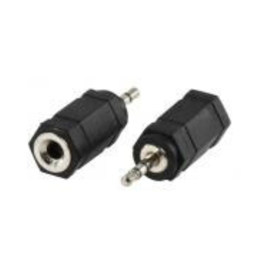 Mini Jack 3.5mm Stereo Female to Micro 2.5mm Male Adapter Audio Adapte ...