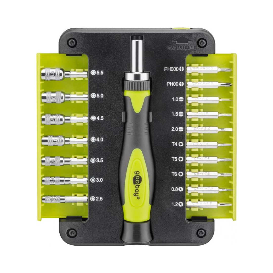 Juego de Destornilladores Precisión 18 Piezas Kits Herramientas ...